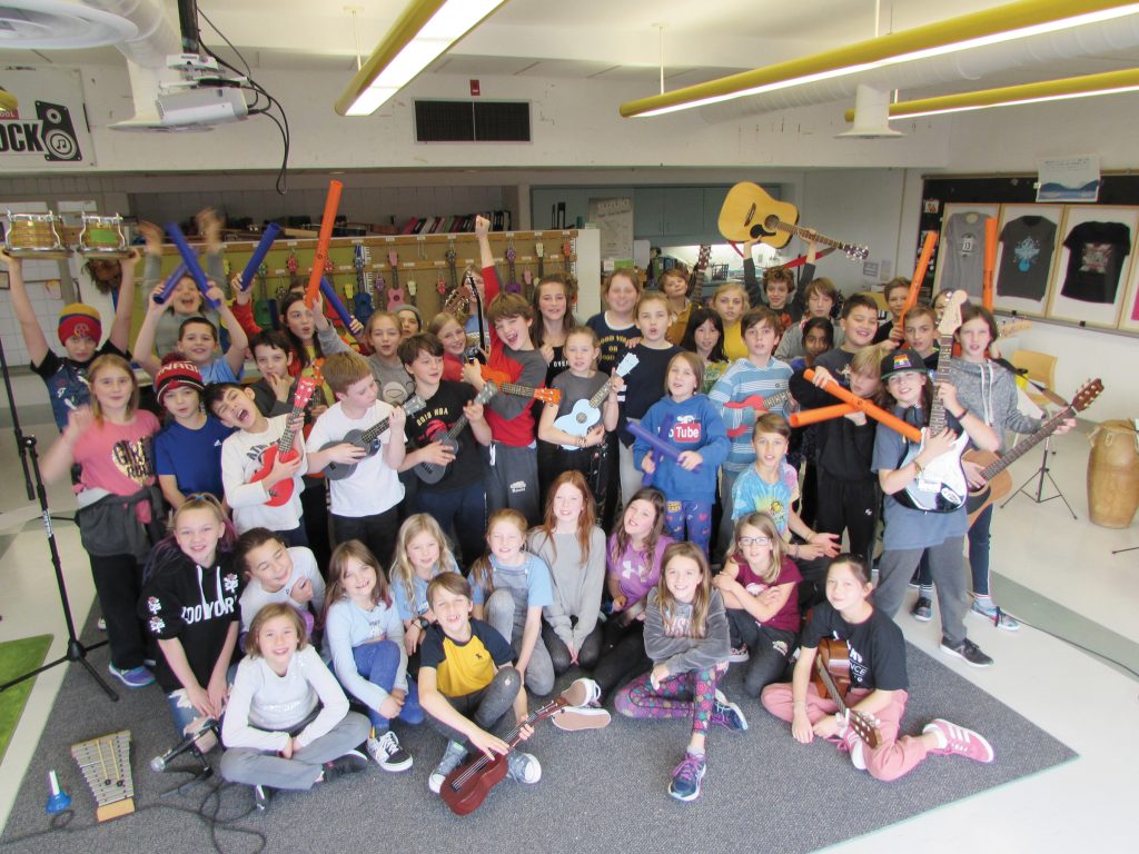 These kids know how to rock and roll