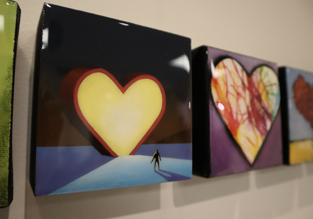 Alison Fowler puts the art in “heart”