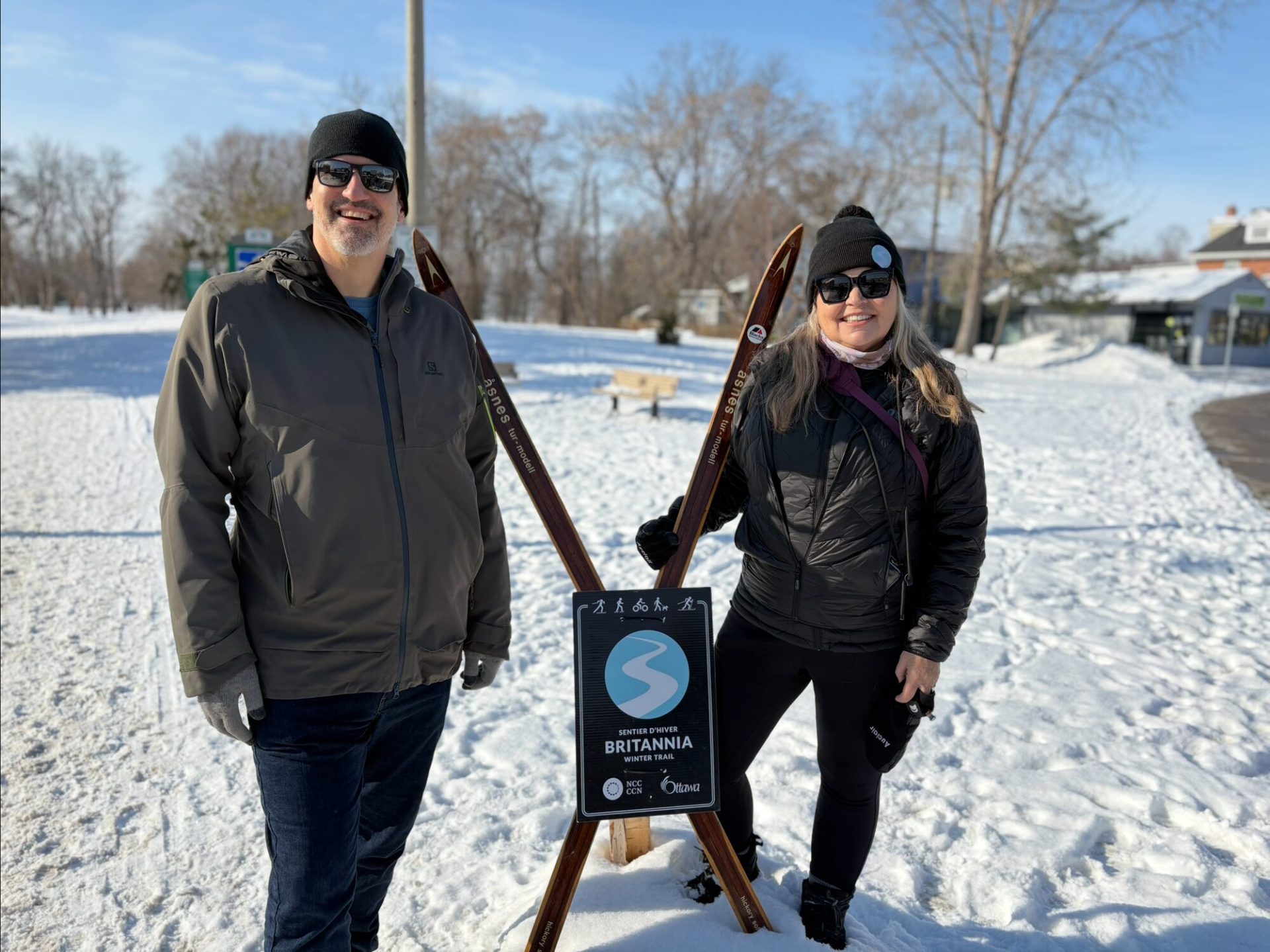 Britannia and Kichi Sibi Winter Trail networks try to fight climate change