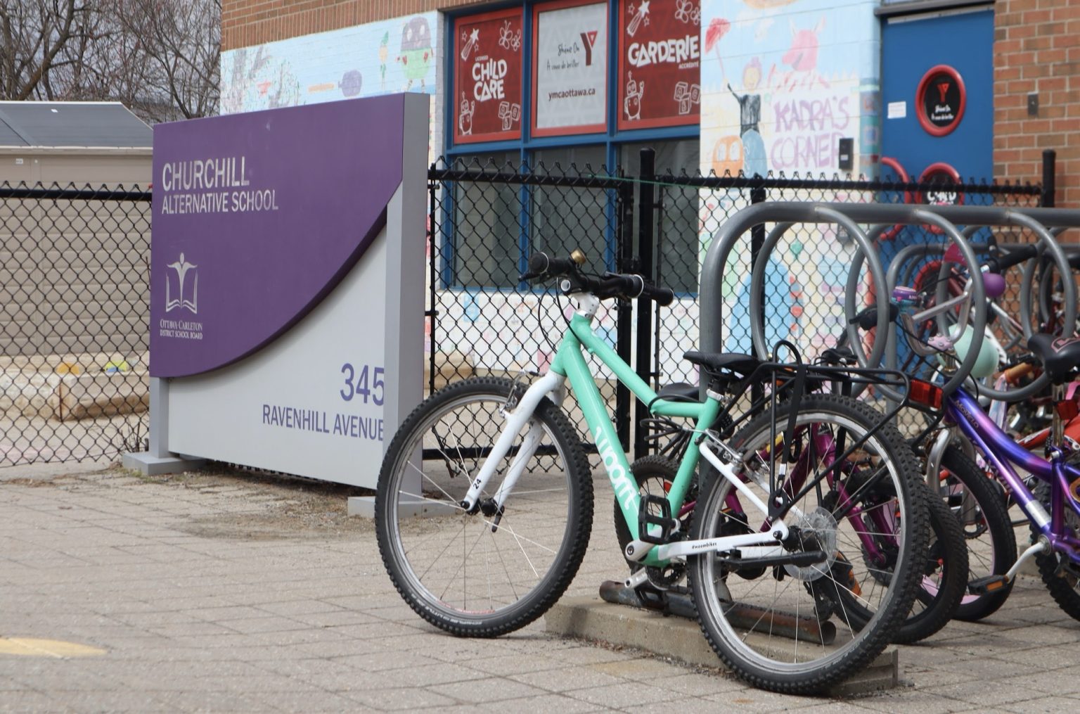 Churchill parents protest the closure of alternative programs