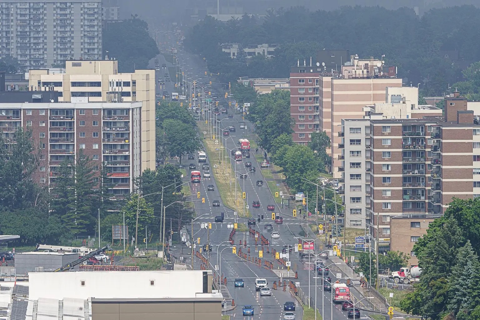 Carling Avenue has been voted the worst road in Ottawa