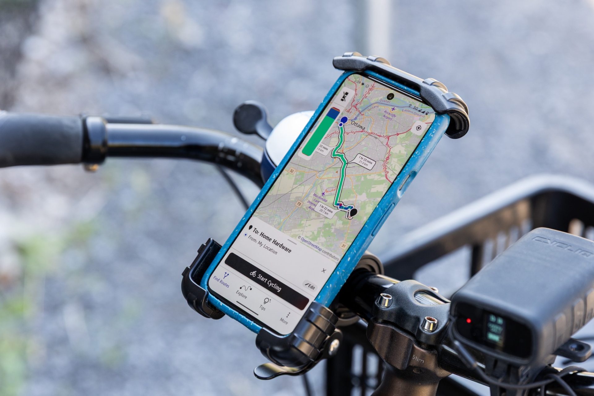 A new app highlights the safest and fastest cycling routes around Ottawa